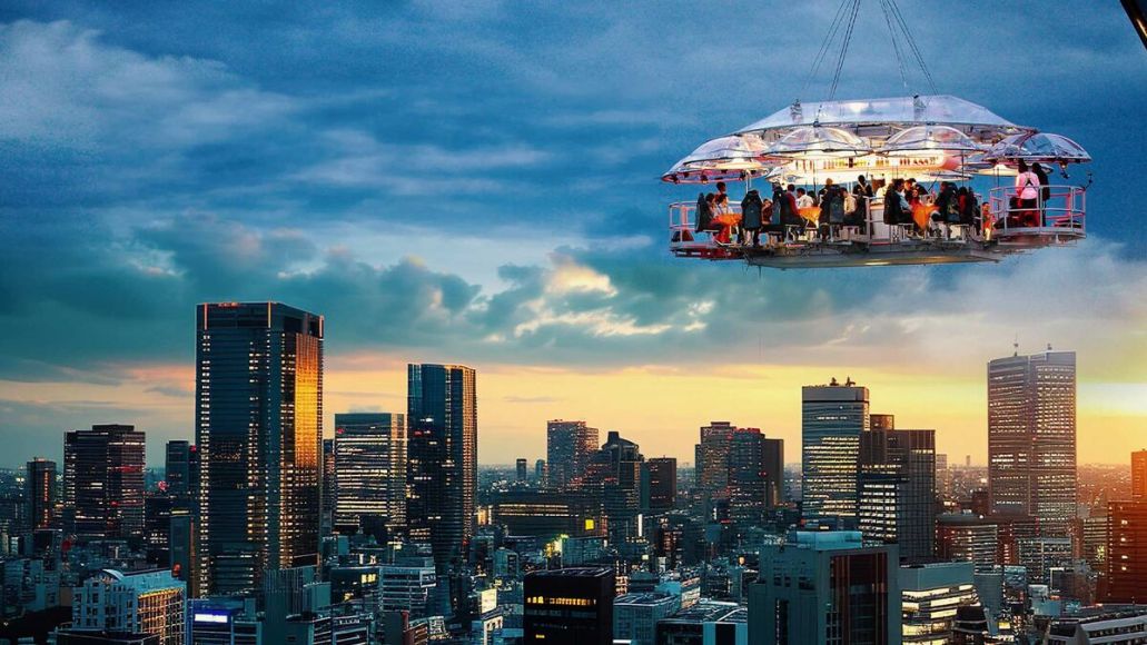 Jantar nas alturas no Japão: experiência incrível e imperdível