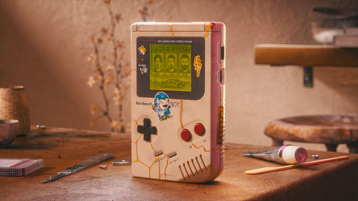 Golden Era: gadgets japoneses com técnica Kintsugi